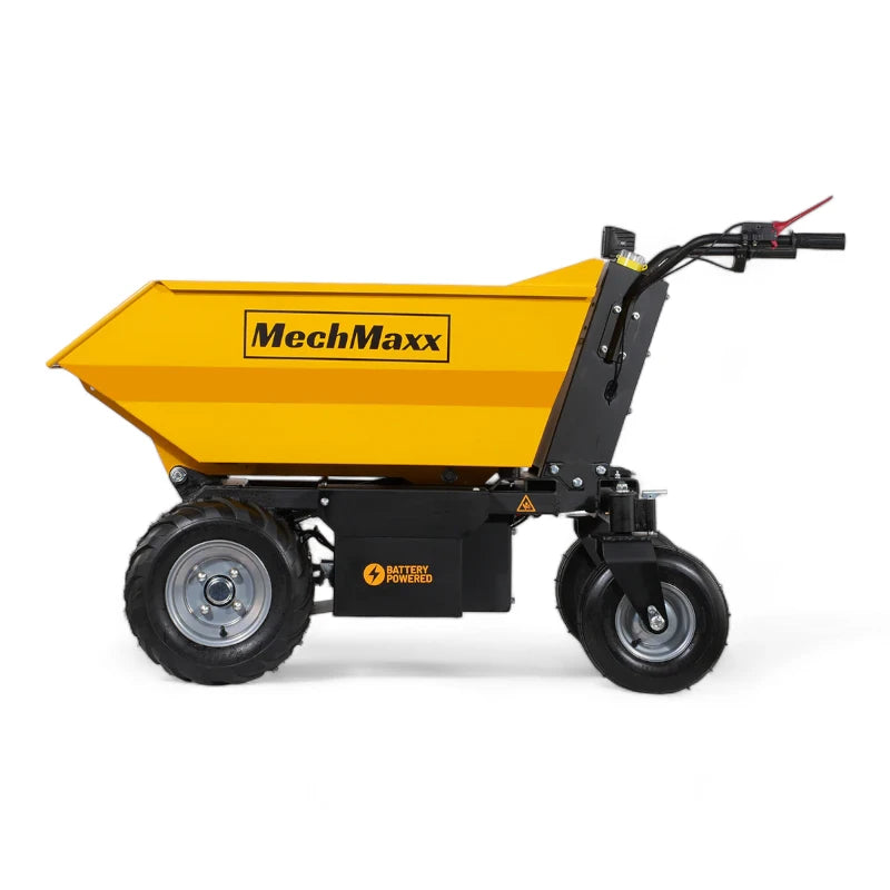 MechMaxx 1000W DC Battery Powered Hydraulic Tipping Dump Cart EH50